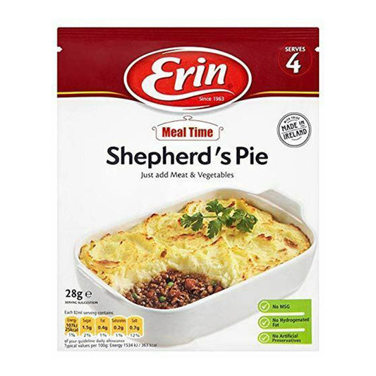 Erin Shepherds Pie No MSG 28G ( BB 30/01/2027 ) – Eurofood