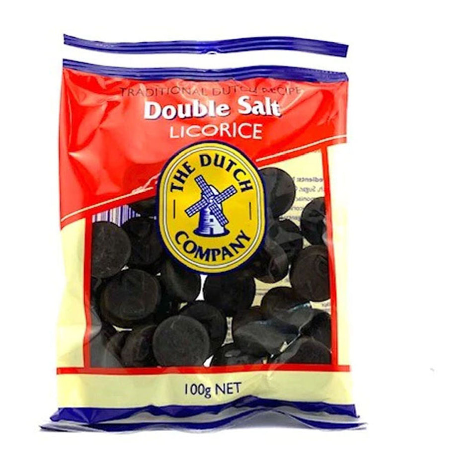 The Dutch Company Double Salt Licorice 100G ( BB 18/11/2027 ) – Eurofood