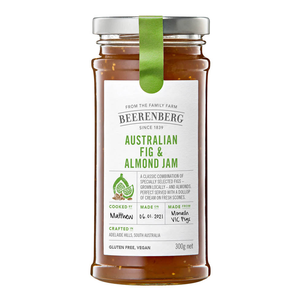 Beerenberg Australian Fig & Almond Jam 300g – Eurofood