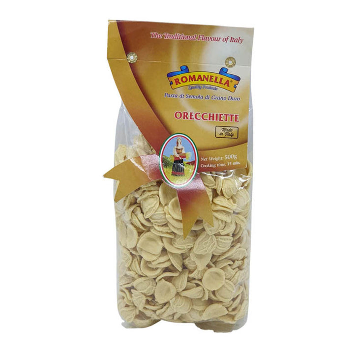 Romanella Orecchiette 500G ( BB 30/01/2028 ) – Eurofood
